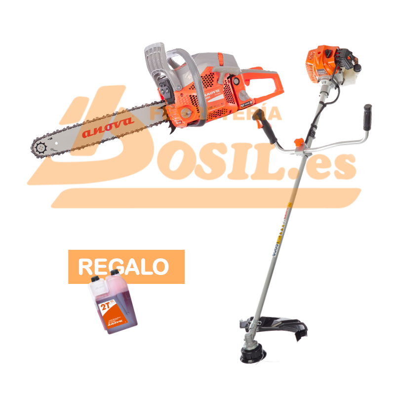 Desbrozadora y motosierra ANOVA - D52B + MG252