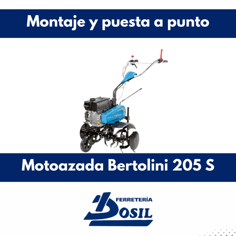Montaje Y Puesta A Punto De Motoazada Bertolini 205 S » Ferreteria Dosil